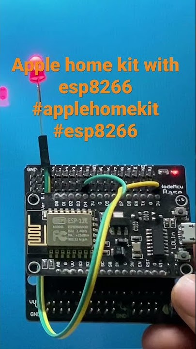 How to connect apple HomeKit with esp8266 #applehomekit #apple #siri #esp8266 #iot - YouTube