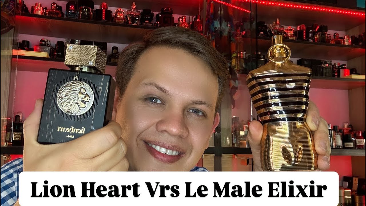 Le Male Elixir Vrs su dupe Árabe Club de Nuit Lion Heart - YouTube