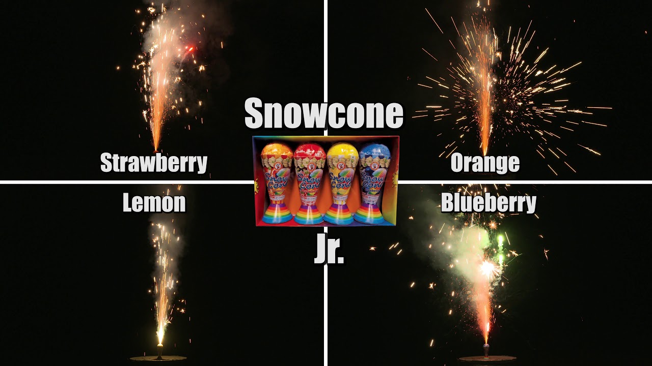 Snow Cone Junior by Winda Fireworks - YouTube