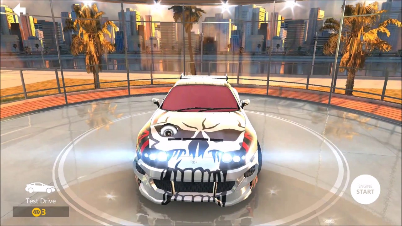 Toyota Supra Custom Build - Nitro Nation Racing Online - YouTube