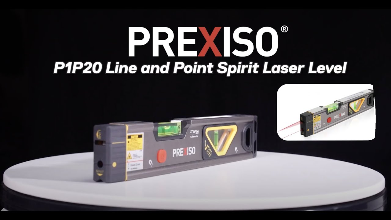 PREXISO P1P20 2-in-1 Spirit Laser level - YouTube