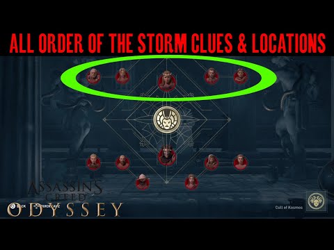 Legacy of the First Blade - Order of the Storm Clues & Locations (Order of the Ancients)