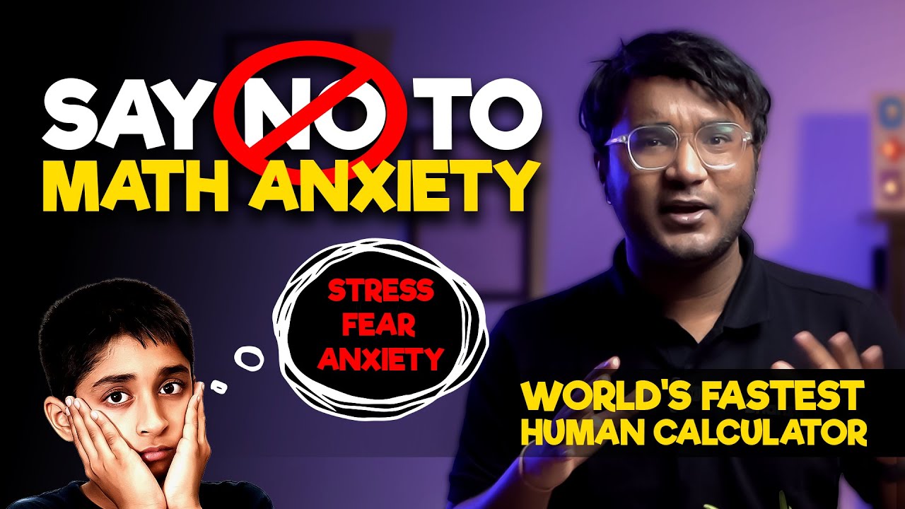Conquer Math Anxiety in 4 Steps | Math isn't Hard - Fastest Human ...