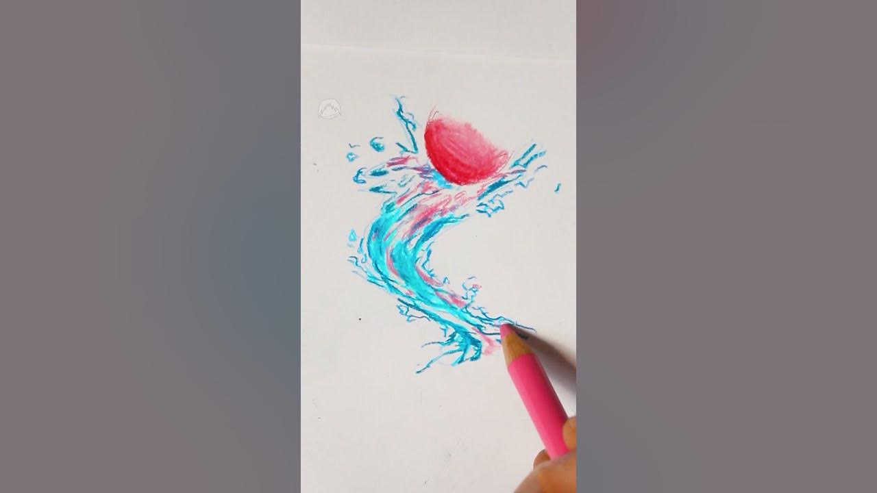 How To Draw Water Tutorial Shorts Drawlikeasir Youtube
