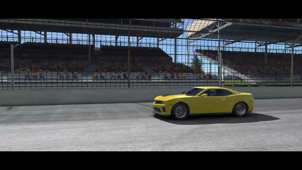 jugando real racing 3 con Chevrolet camaro ZL1 (2013) - YouTube
