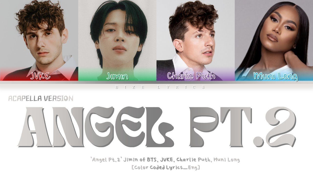 [ACAPELLA VER.] BTS Jimin, JVKE, Charlie Puth, Muni Long - Angel Pt. 2 ...