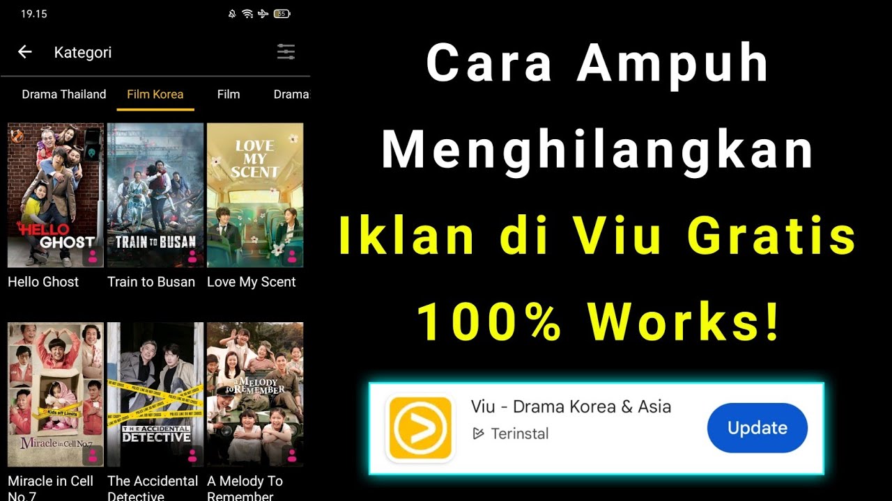 Cara Menghilangkan Iklan Di Viu Gratis | Viu Premium - YouTube