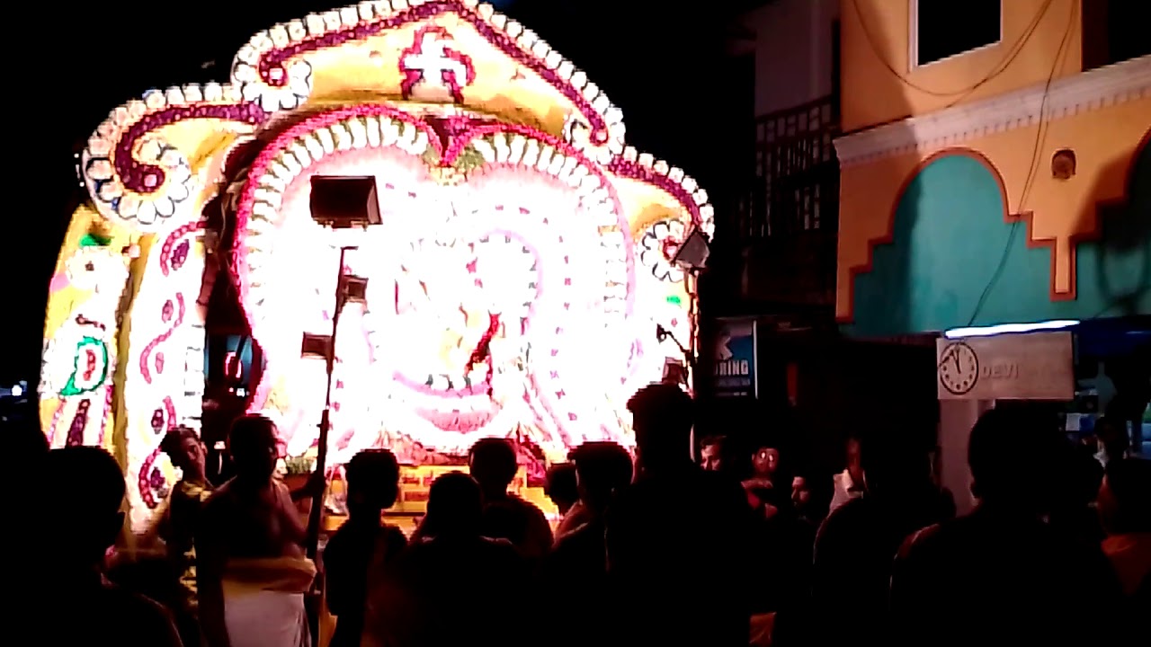 Puducherry temples and cart festival - YouTube