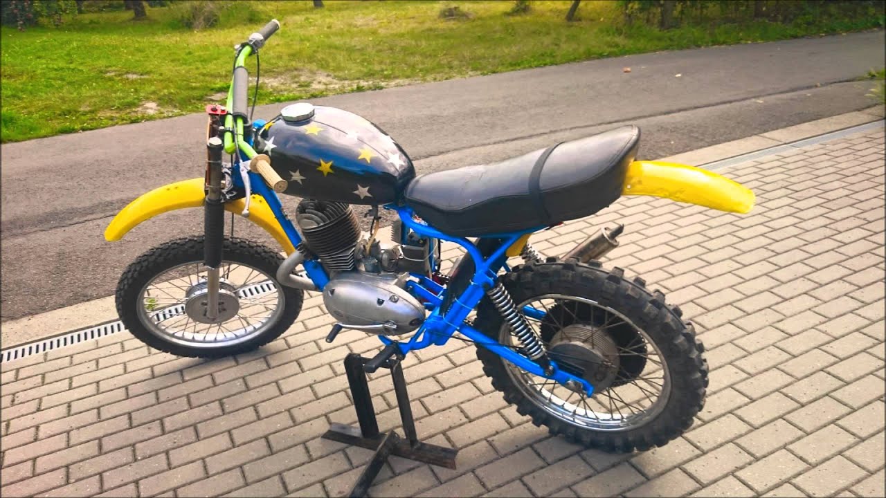 Jawa 250 cross - YouTube