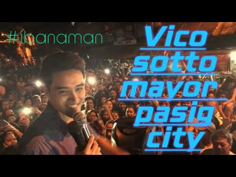 For Mayor ng Pasig city vico sotto at cong. Roman romulo kasama c ...