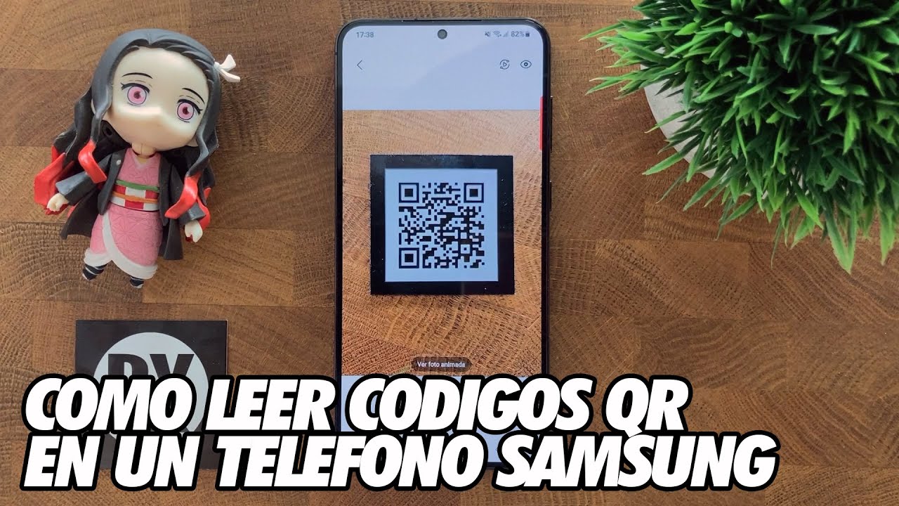 Como Leer Codigos QR con un Telefono Samsung - YouTube