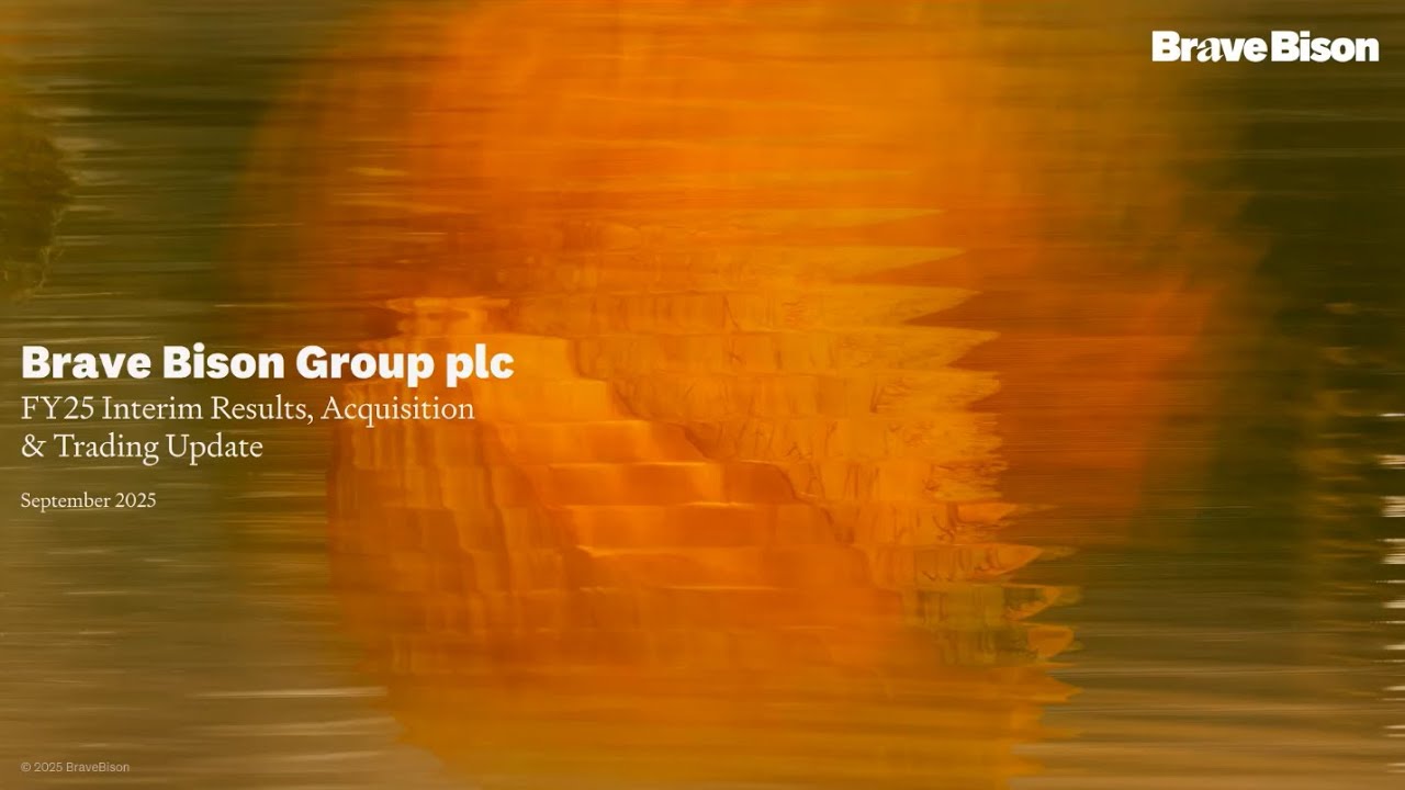 BRAVE BISON GROUP PLC - Interim Results - YouTube