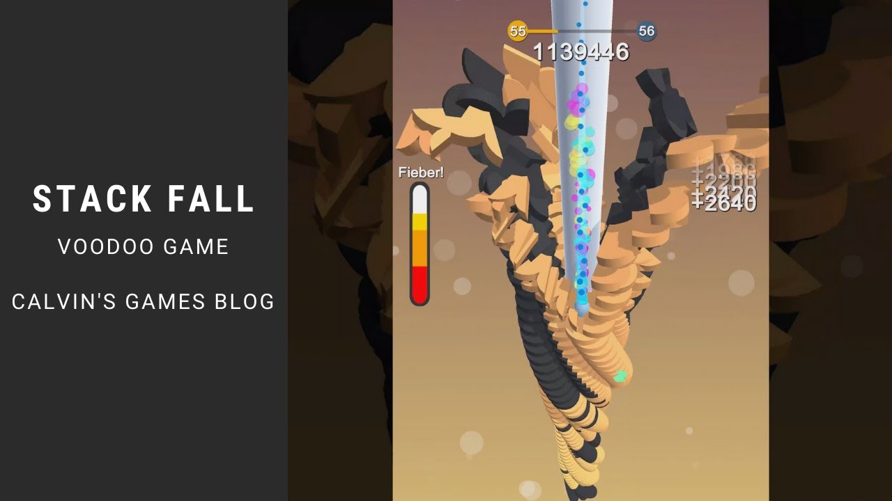 Stack Fall by Voodoo Calvins Game Blog Lets Play #1 - YouTube