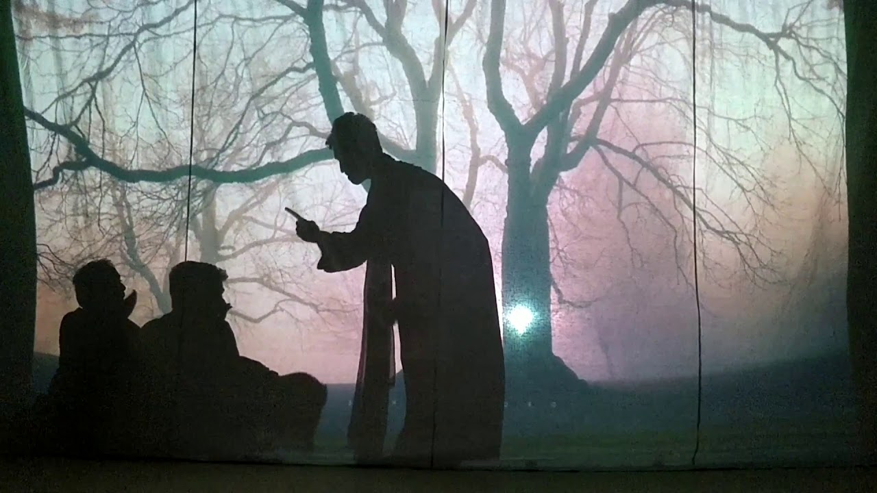 Passion of Christ Shadow Skit - YouTube