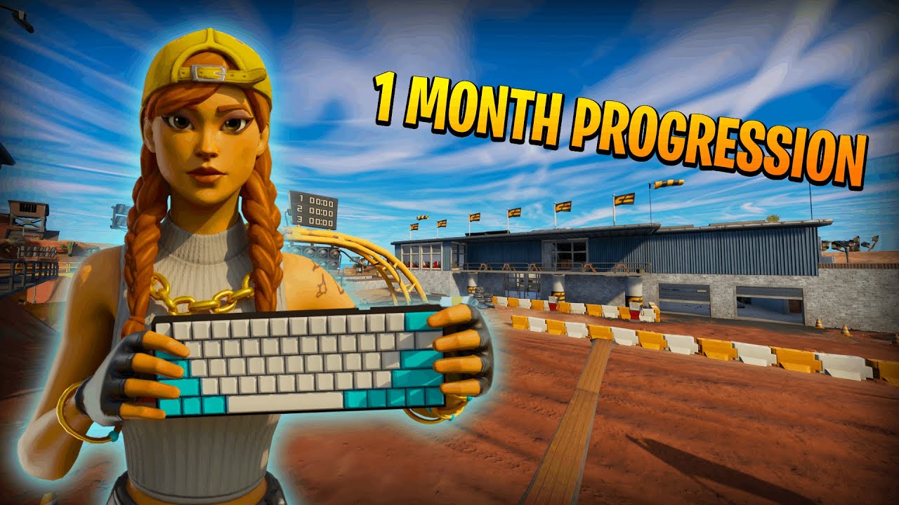 1 MONTH Fortnite Keyboard and Mouse Progression! (TIPS) - YouTube