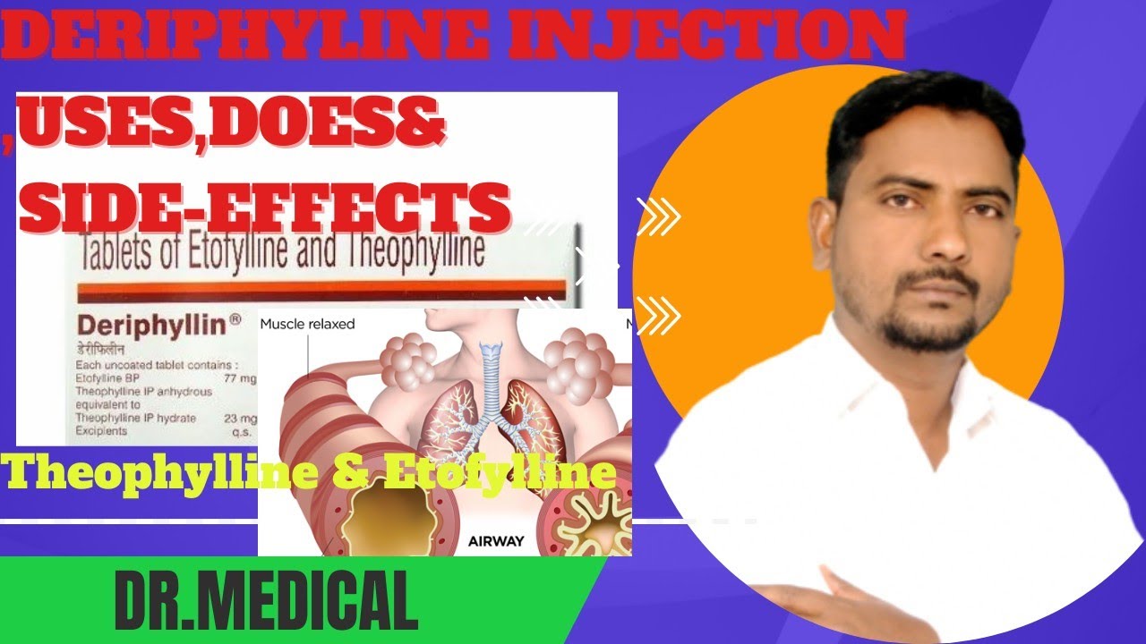 Deriphylline injection uses,dose & Side-effects. Aur asthma ko kaise ...