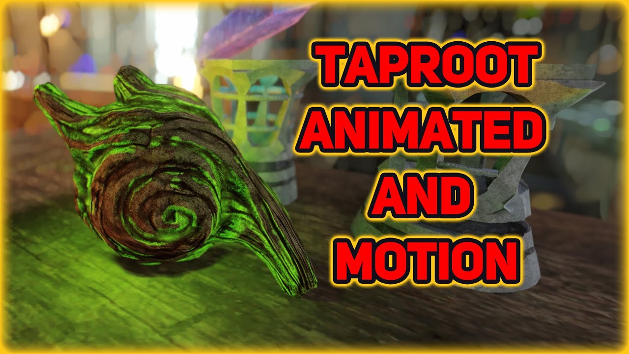 Unveiling the Mysteries of Kanjs Taproot Animated in Skyrim Mod - YouTube