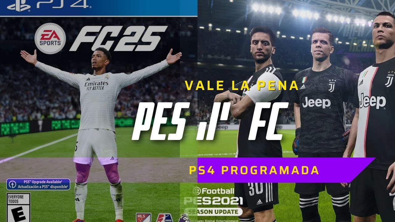 PES O FC PARA PS4 PROGRAMADA - YouTube
