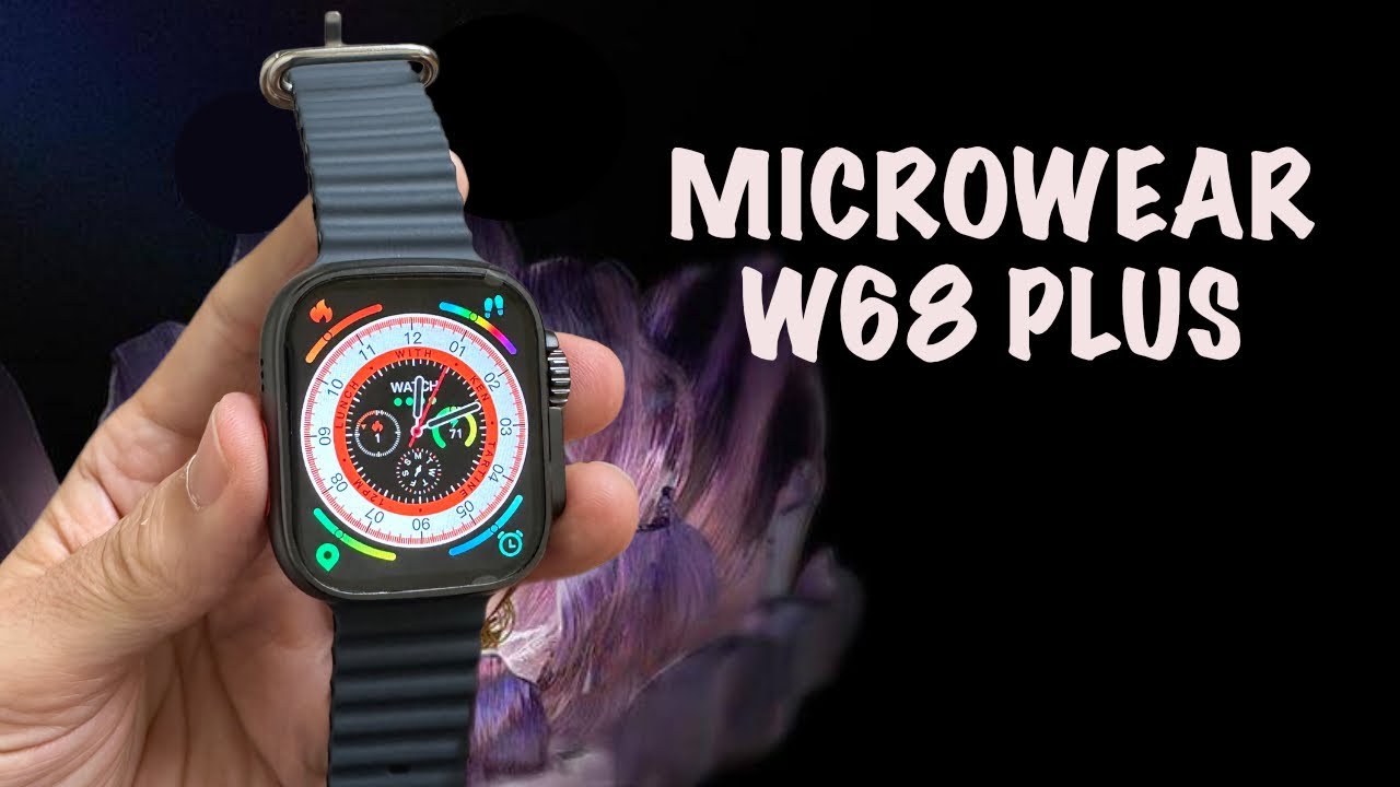 MicroWear W68 Plus Ultra Smartwatch - Melhor Apple Watch Ultra Clone ...