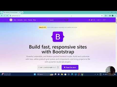 Create Resposive Website Using BootStrap || Bootstrap Website In Marathi - YouTube