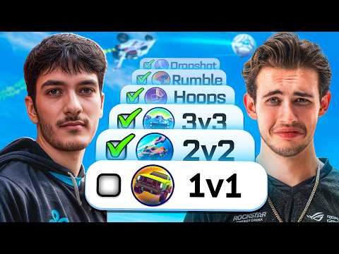 Winning Every Rocket League Mode in a Row (ft. Squishy)