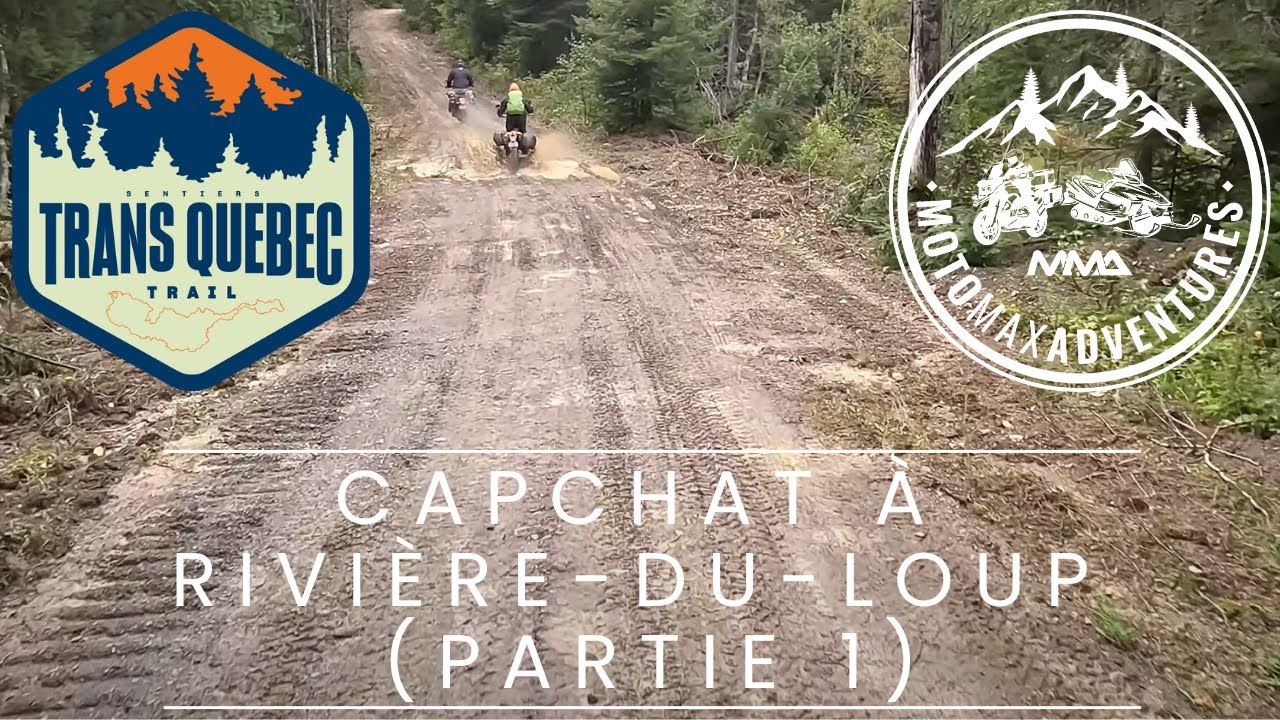 11- Crash sur le STQT (Sentier Trans-Québec Trail) Capchat à Rivière du ...