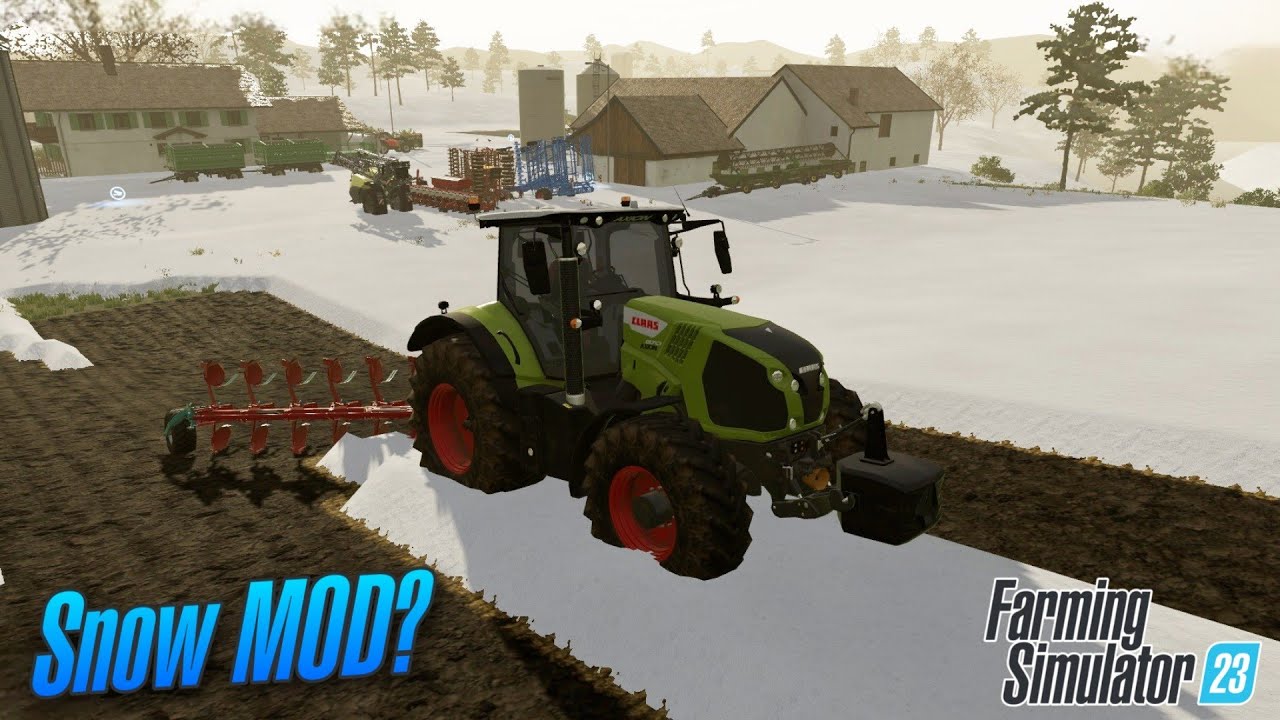 Snow MOD? Work on the Neubrunn map during the winter in Farming ...