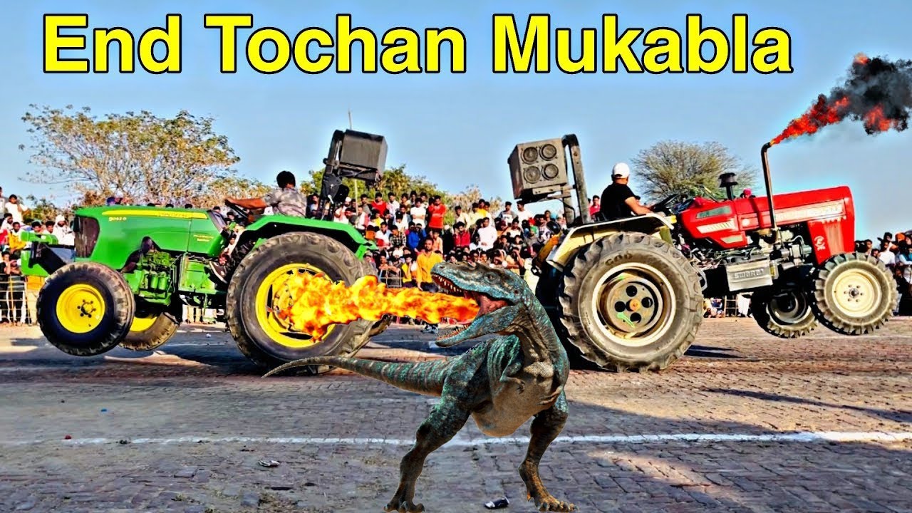 Lucky dinosaur 🦖 855 vs JDLC 5210 /Tractor Tochan Pind Gill (Moga) 11 ...