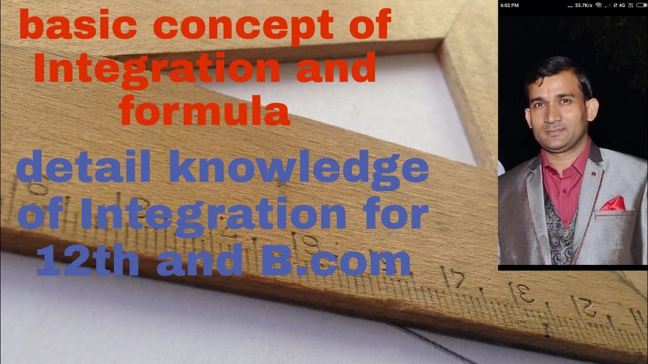 Basic concept of Integration, types of Integration, formula of ...