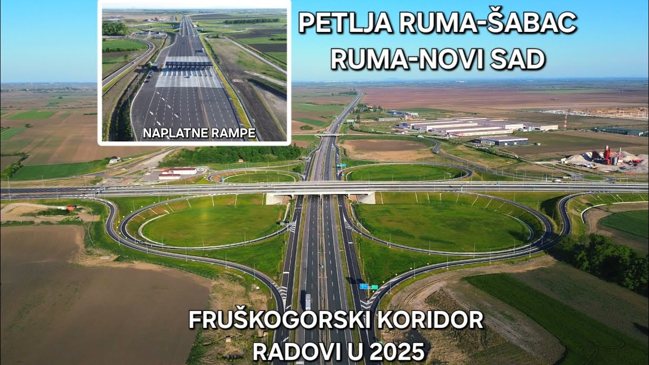 Petlja RUMA-ŠABAC-NOVI SAD nastavak Fruškogorskog koridora u 2025 ...