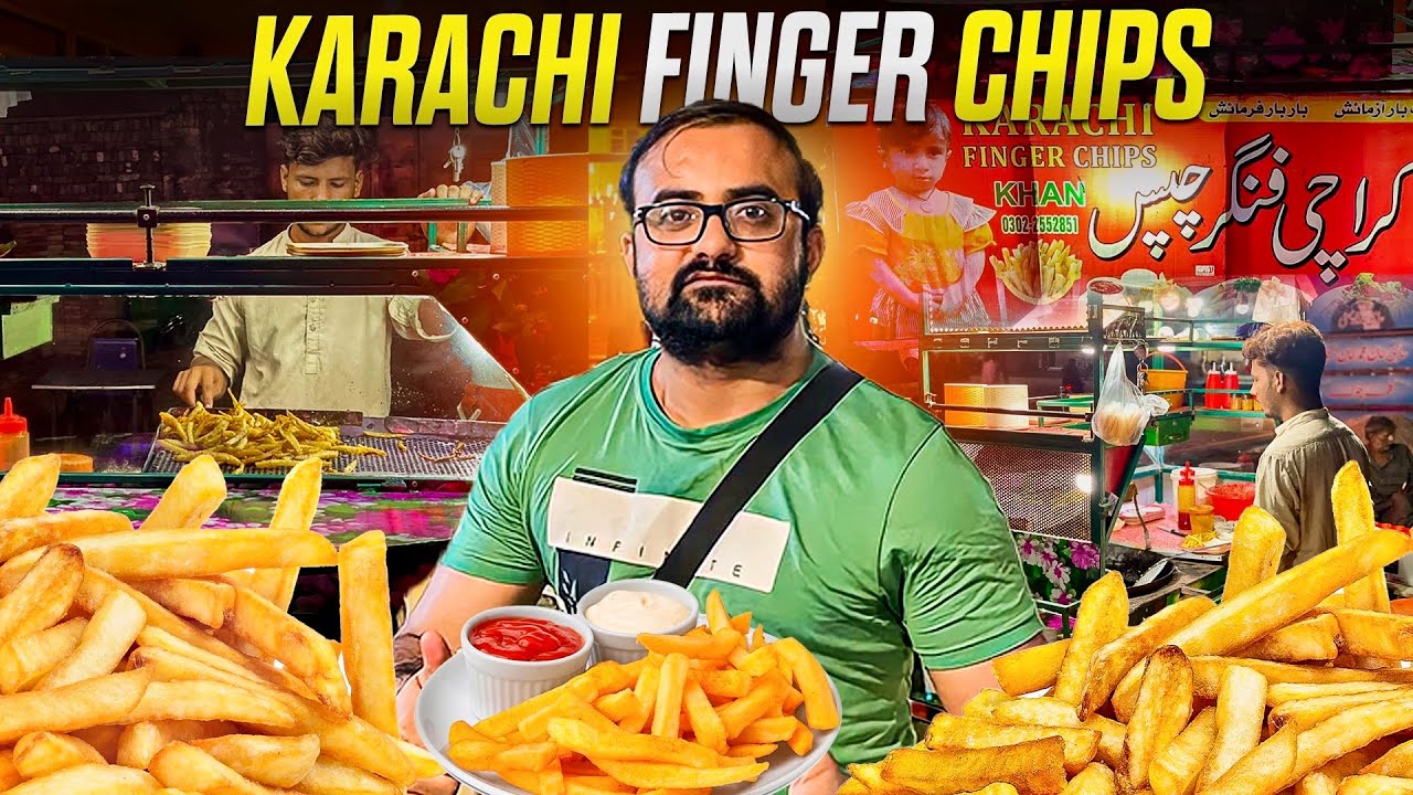 Karachi Finger Chips | The Best Ever Crispy Fries with Great taste of Karachi Finger Fries ...