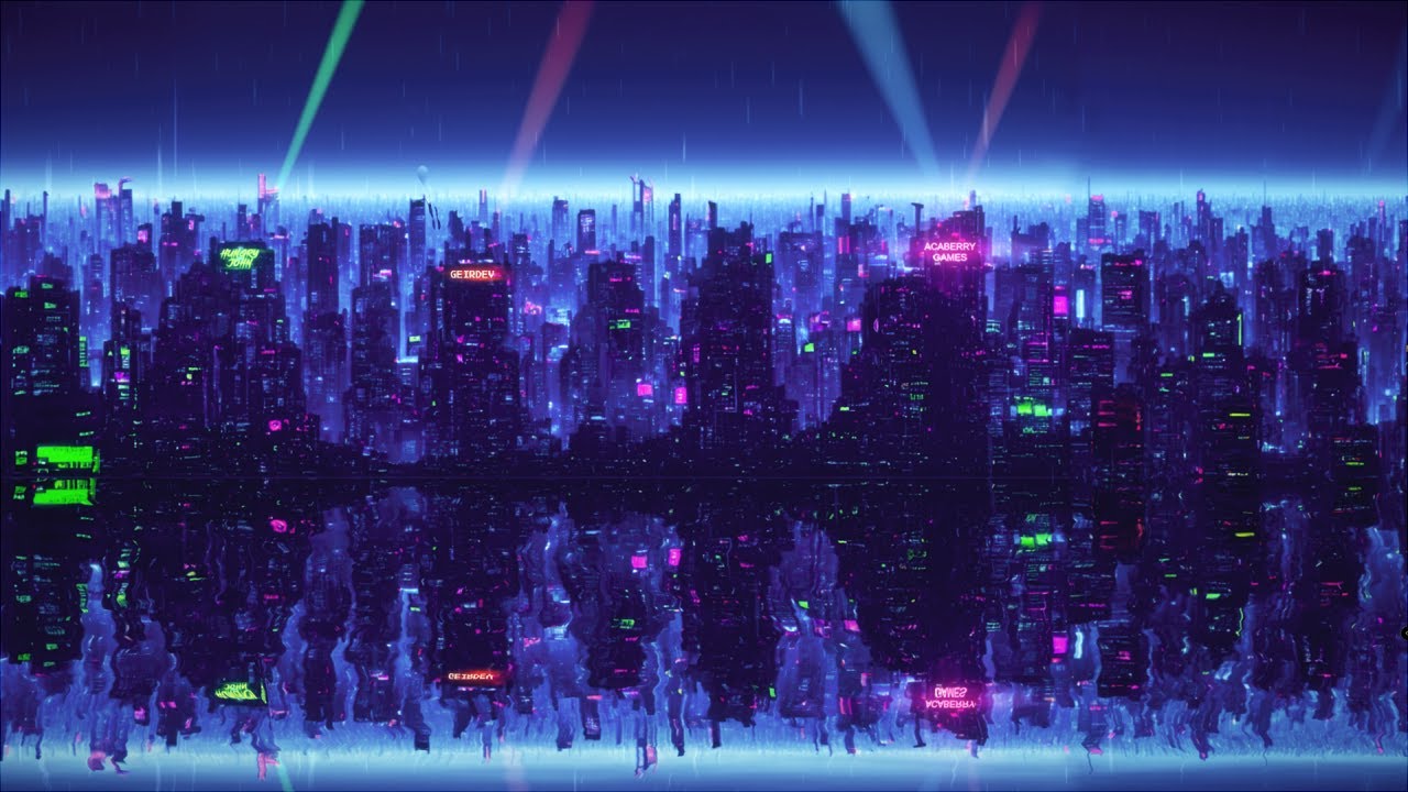 Rainy Cyberpunk City Dynamic Wallpaper 4K - YouTube