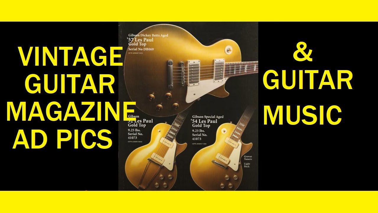 Guitar Music & Vintage Guitar Magazine Advertisements - YouTube