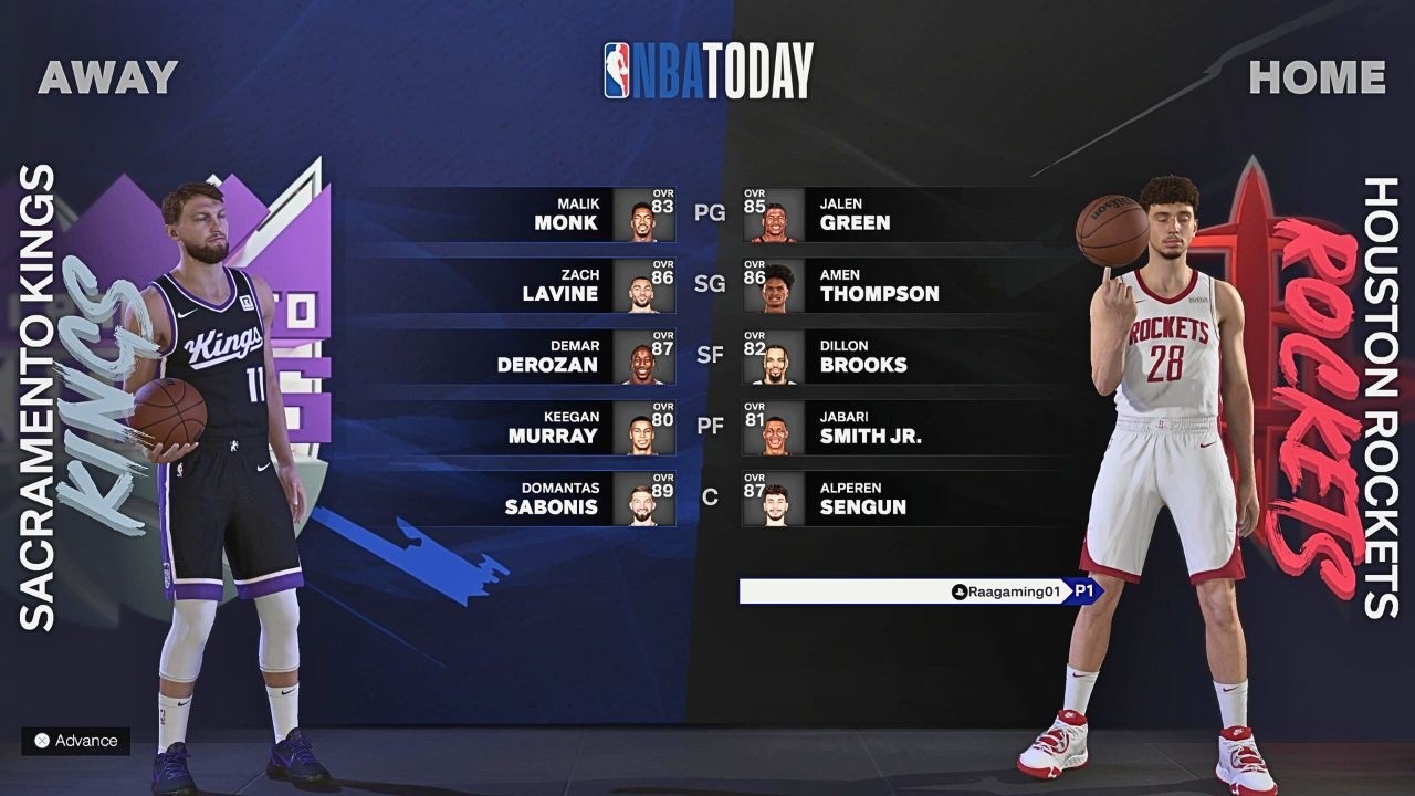Sacramento Kings vs Houston Rockets FULL GAME in NBA 2K25! 🏀🔥 | NBA ...