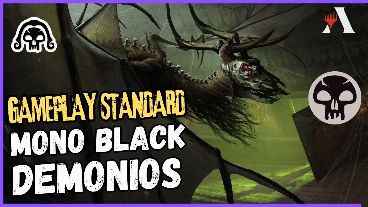 MONO BLACK DEMONS - DEMONIOS ATACANDO OS MONO RED DA RANKED STANDARD ...