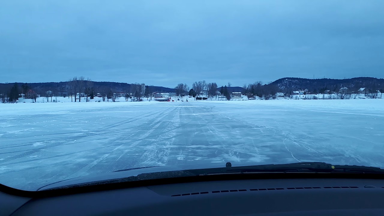 Lefaivre-Montebello ice bridge-Pont de glace Lefaivre-Montebello - YouTube
