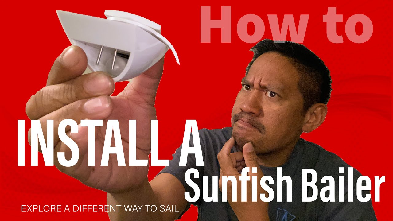 How to Replace a Sunfish Bailer | Sunfish Sailing - YouTube