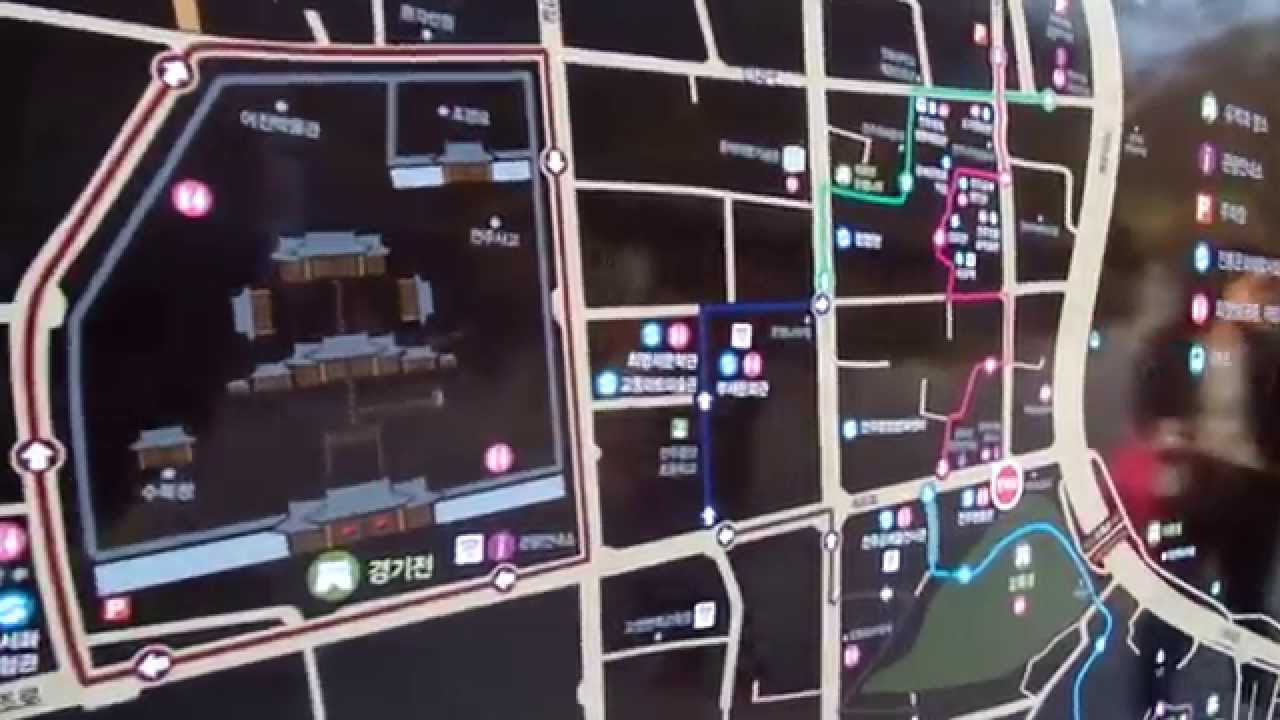 전주한옥마을 지도, Jeonju hanok village Map .Jeonju Map , Jeonju Trip .전주 여행 ...