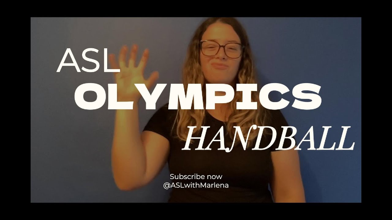 ASL OLYMPICS HANDBALL - YouTube