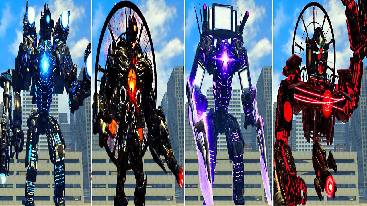 EVOLUTION OF ULTRA TITAN TV MAN ASTRO, SPEAKERMAN BOSSES VS ALL GMAN ...