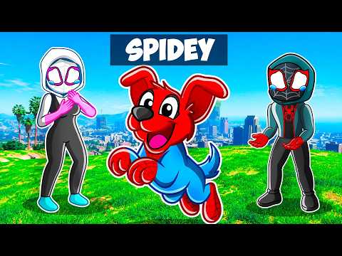 Spiderman Got Trapped as a DOG in GTA 5...