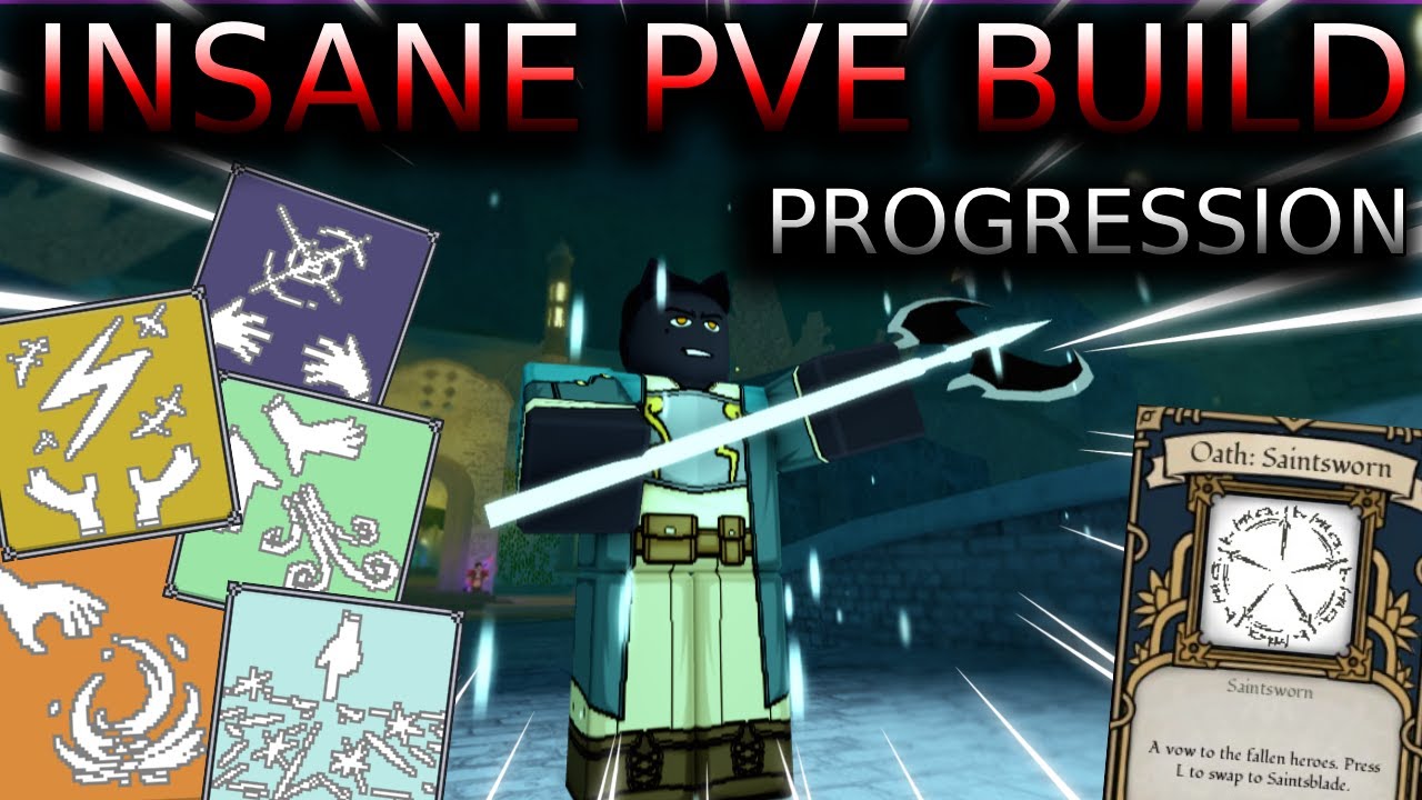 NEW SAINTSWORN MAGE PVE BUILD PROGRESSION (1-20) PT1 | DEEPWOKEN - YouTube