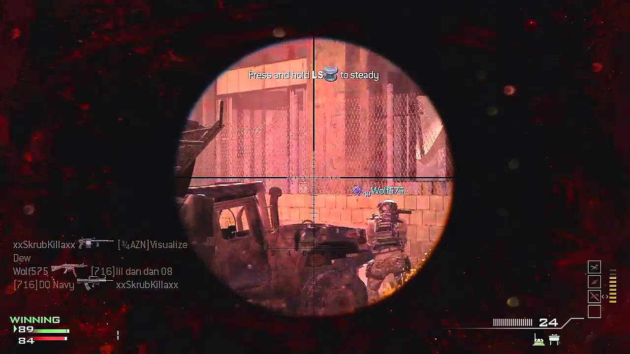 MW3 - RSASS Sniper | Laying The Smackdown With Killstreaks (Modern ...