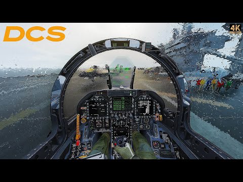 F-18E Super Hornet | Strategic Bomber Interception | Dynamic Weather | DCS