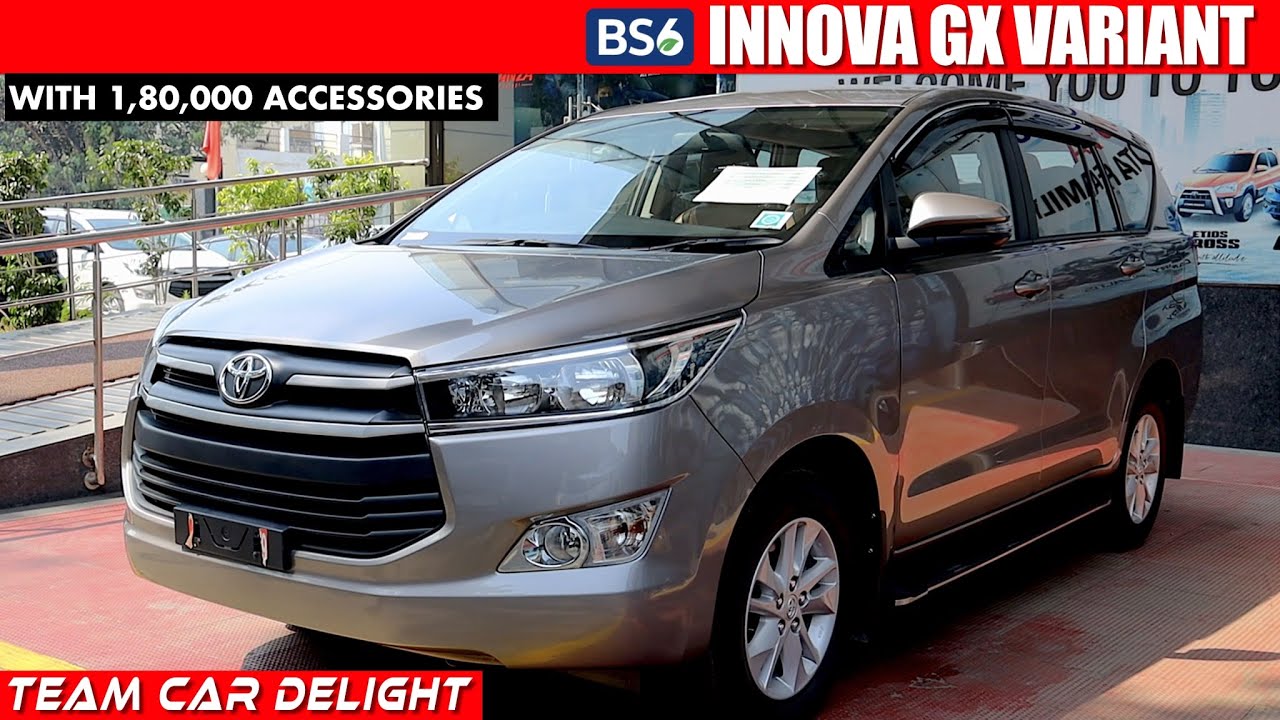 Toyota Innova Crysta GX 2020 - Walkaround review with On Road Price ...