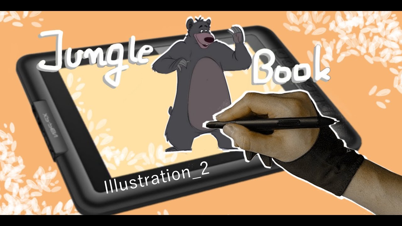 How to draw Baloo| The jungle book drawing |drawing step by step - YouTube