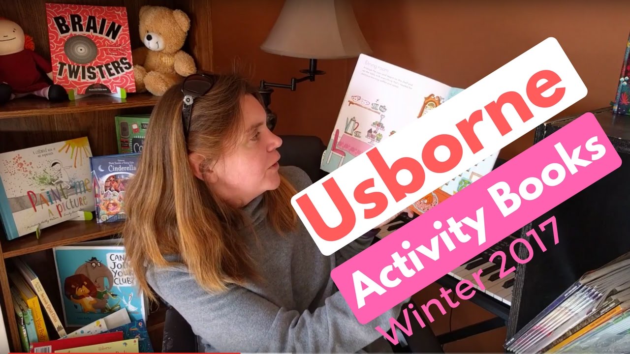 Usborne Activity Books Winter 2017 - YouTube