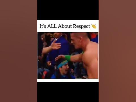 it's all about respect - YouTube