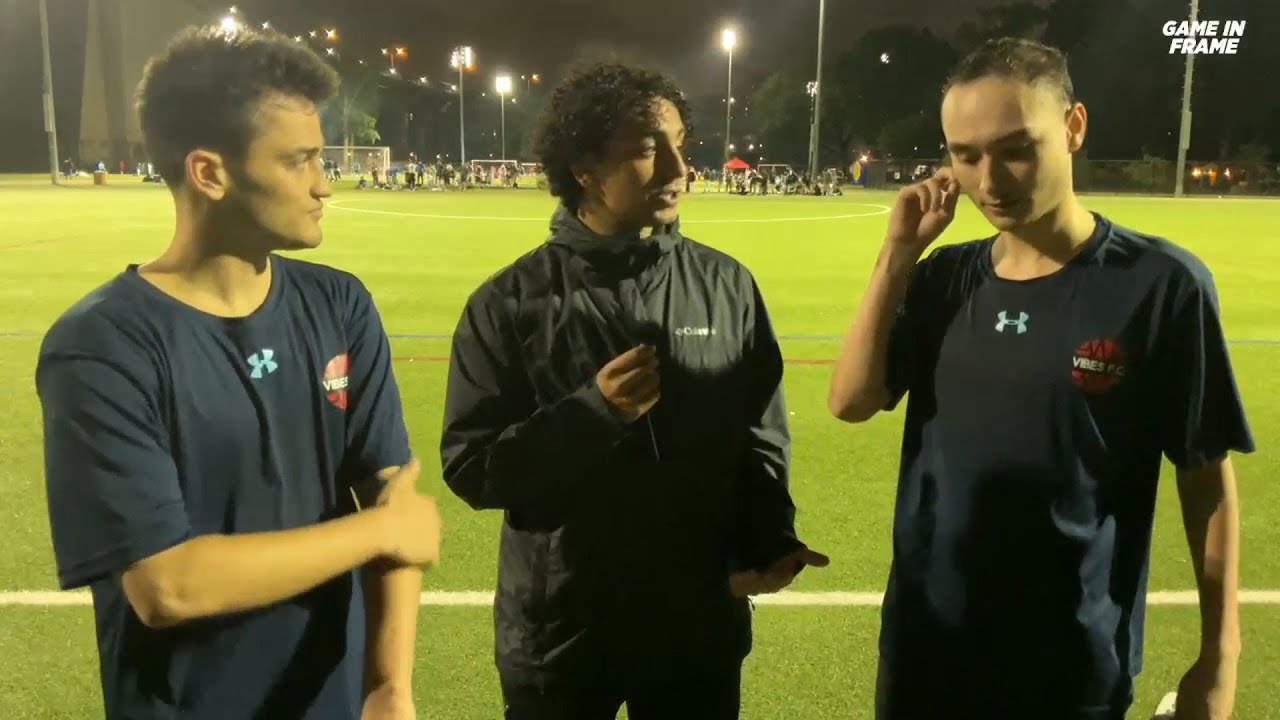Stefano Oppici and Adrien Cohen on Vibes FC win over NY Galicia - YouTube