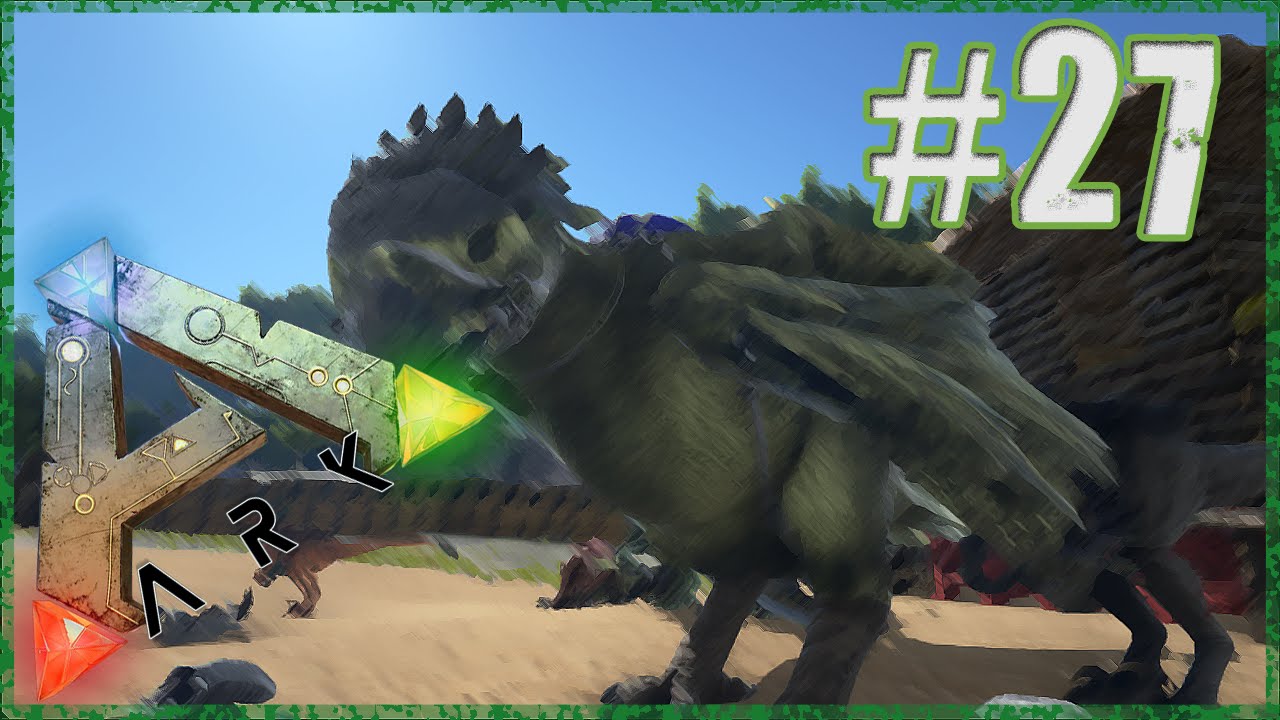 Ark: Survival Evolved - Episode 27 - Midas the Golden Eagle!!! - YouTube